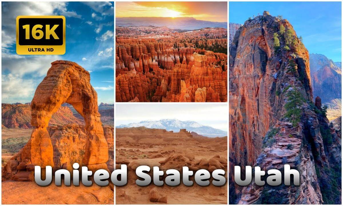 360°16K United States Utah | 미국 유타주 | 美国 犹他州 | アメリカ ユタ州