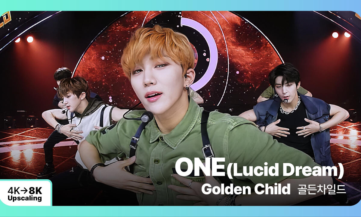 [8K Upscaling S3D] VENTA X -’THE SHOW’ : Golden Child - ONE(Lucid Dream)
