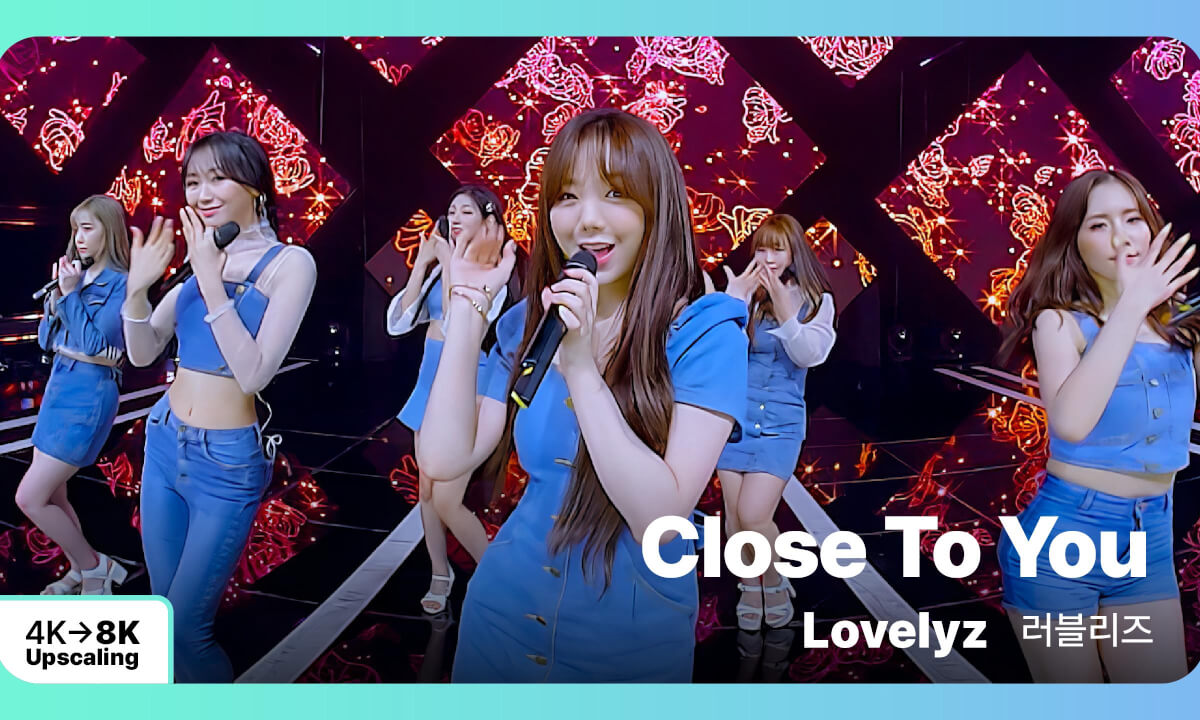 [8K Upscaling S3D] VENTA X -’THE SHOW’ : Lovelyz - Close To You