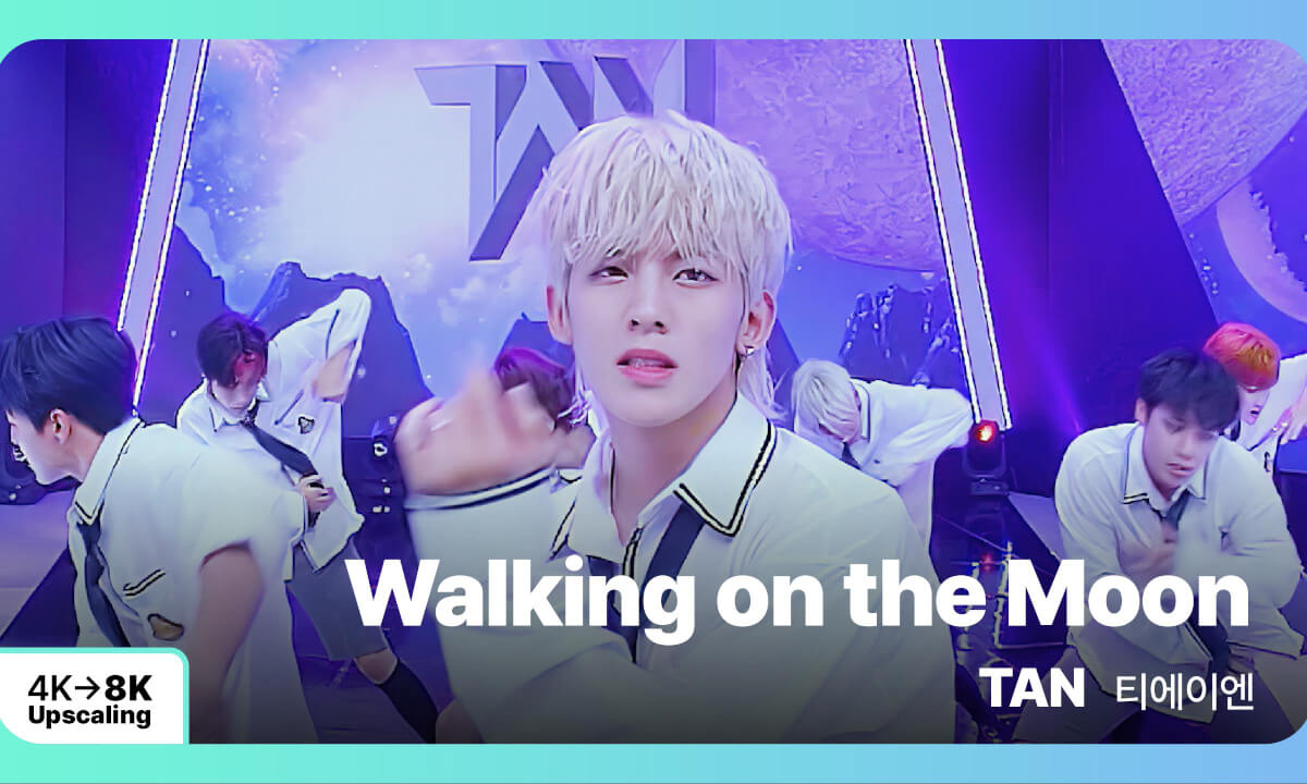 [8K Upscaling S3D] VENTA X -’THE SHOW’ : TAN - Walking on the Moon