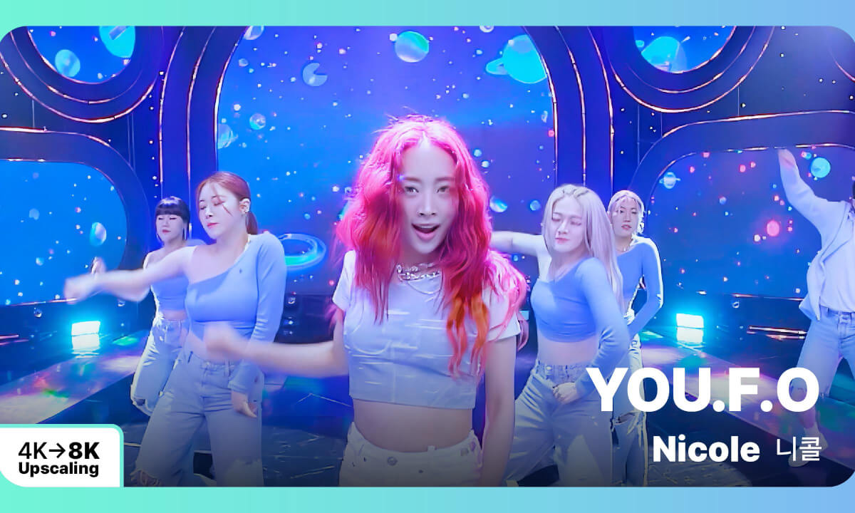 [8K Upscaling S3D] VENTA X -’THE SHOW’ : Nicole - YOU.F.O