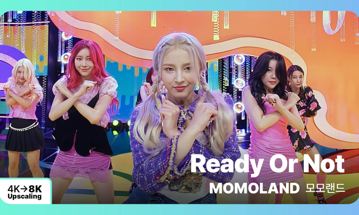 [8K Upscaling S3D] VENTA X -’THE SHOW’ : MOMOLAND - Ready Or Not