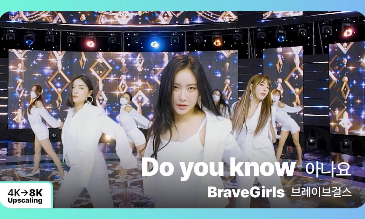 [8K Upscaling S3D] VENTA X -’THE SHOW’ : BraveGirls - Do you know