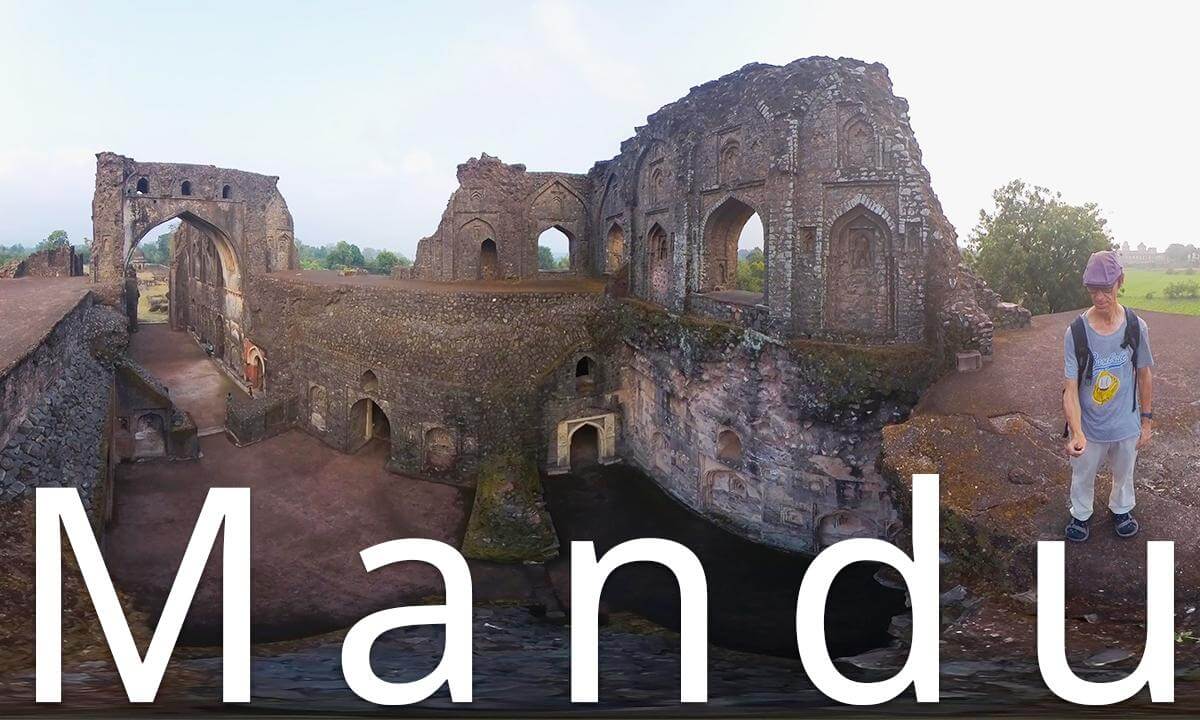 Mandu,India-walk along ruins and baobab trees | DeoVR