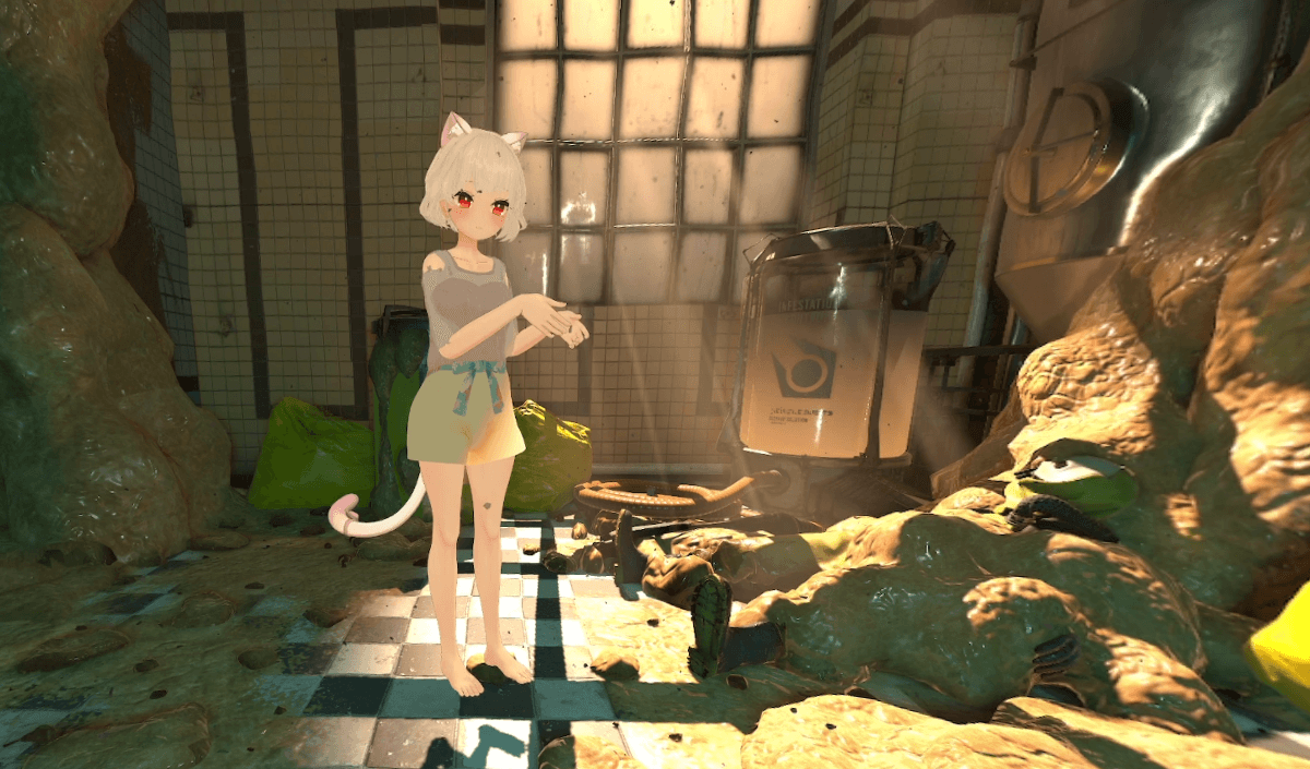 vrchat 3d vr360 capture 2 - nettles - VR Video | DeoVR