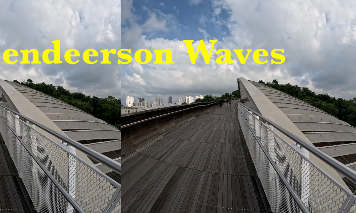 [180VR] Henderson Waves Bridge, Singapore | DeoVR
