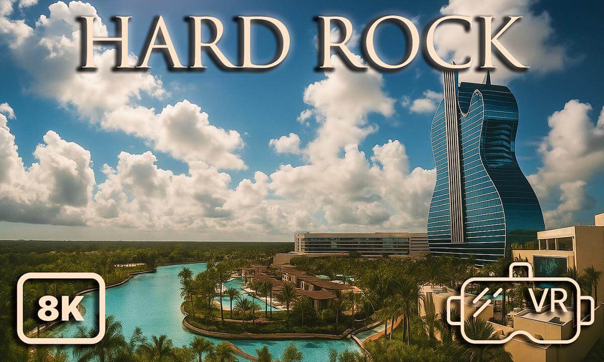 🎸 Inside the Hard Rock Guitar Hotel Florida | 8K 3D VR 180 Luxury Experience