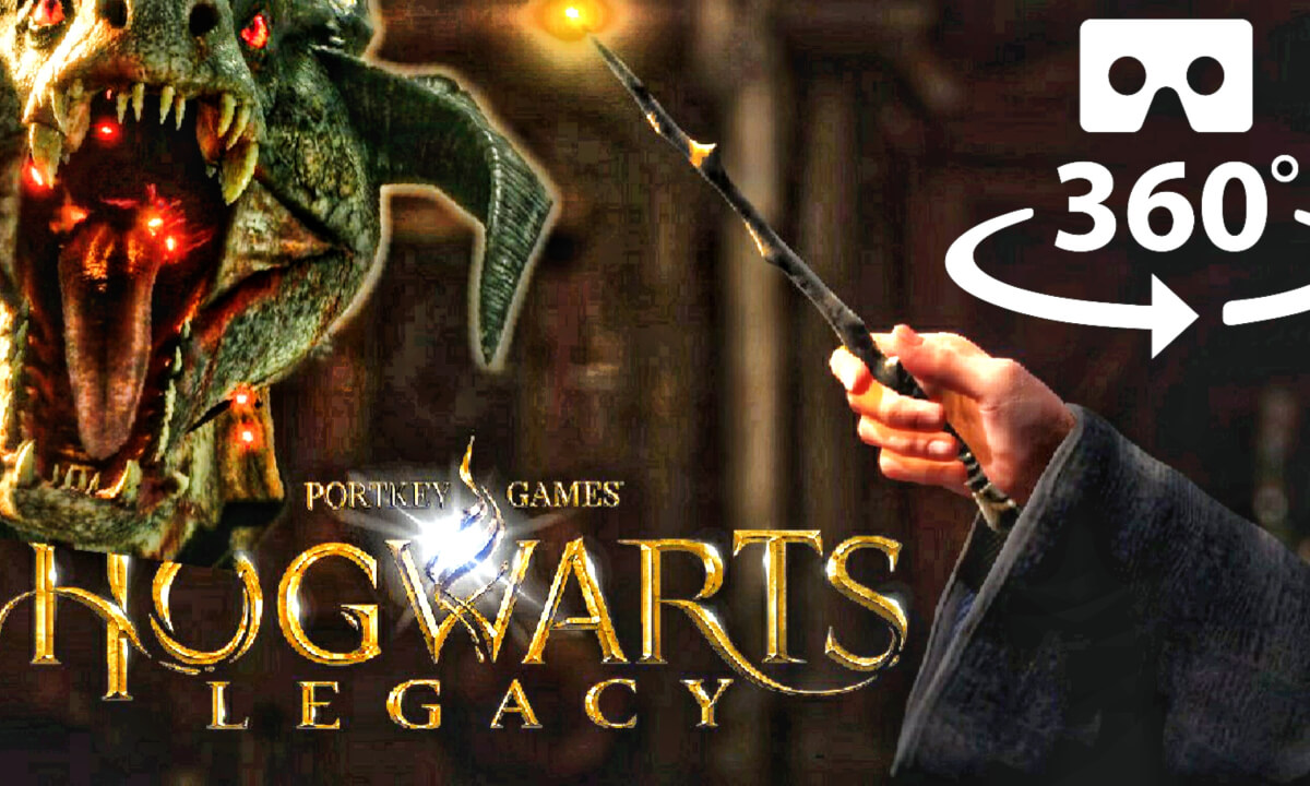 Hogwarts Legacy 360 Degree Video VR Harry Potter | DeoVR