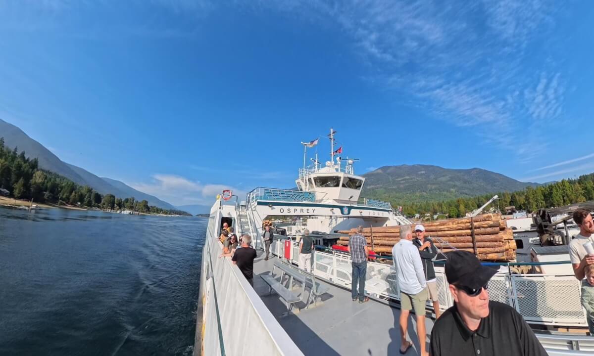 Take a Trip on the Kootenay Lake Ferry , the longest free Vehicle and ...