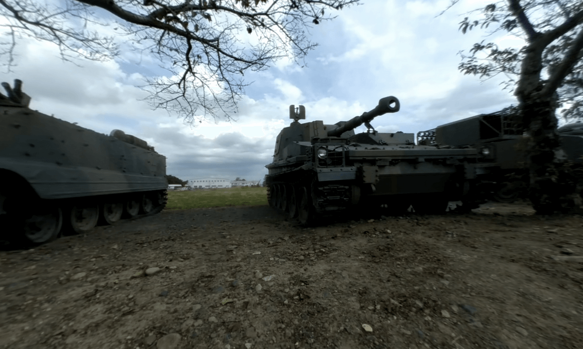 Tanks at Camp Tsuchiura in Ibaraki, Japan | DeoVR