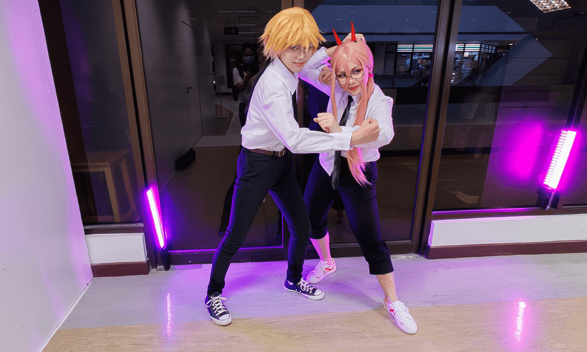 (3D180 8K)[Cosplay Photo]Anisong DJ and Cosplay at PolyU