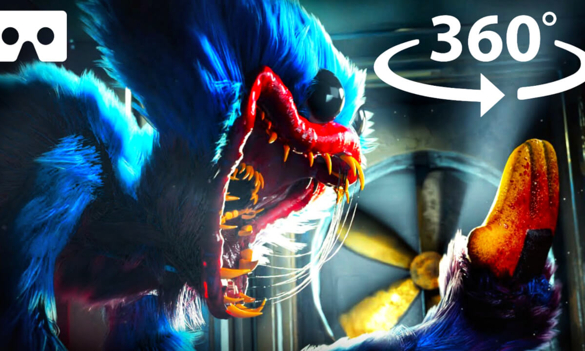 360° Poppy Playtime: Chapter 1 REMASTERED Full Game | DeoVR