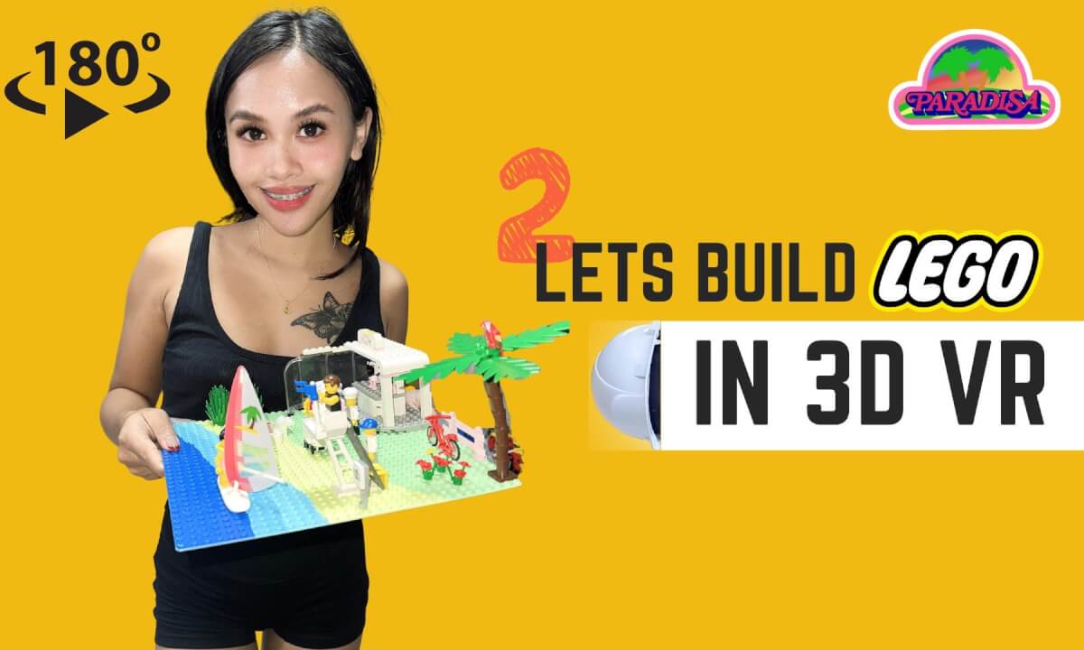 LEGO Paradisa 6411 — Part 2 | VR180 3D 8K (Oddly Satisfying Build ...