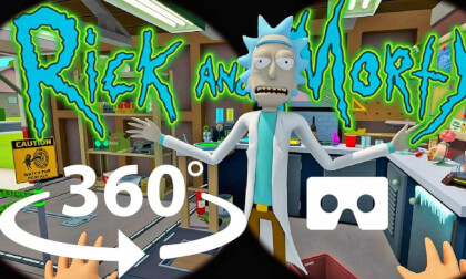 360° You Are a Morty Clone! RICK and MORTY VR | DeoVR