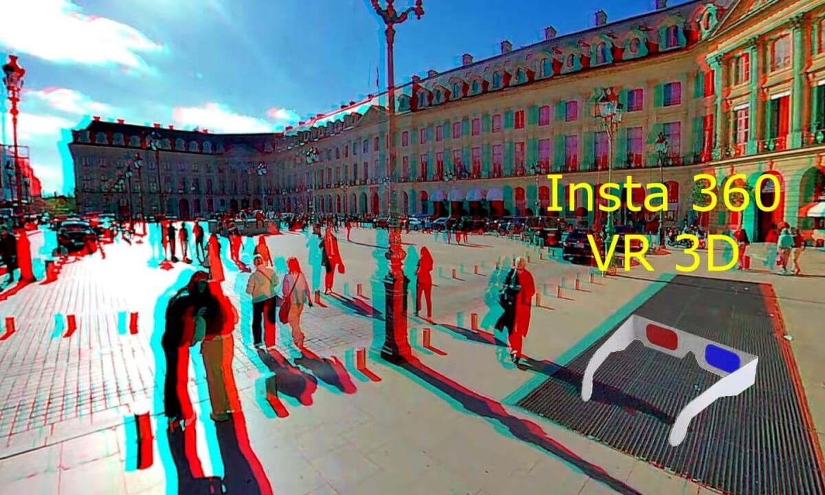 Insta 360 One X - 360 VR 3D - PLACE VENDÔME PARIS _360_TB