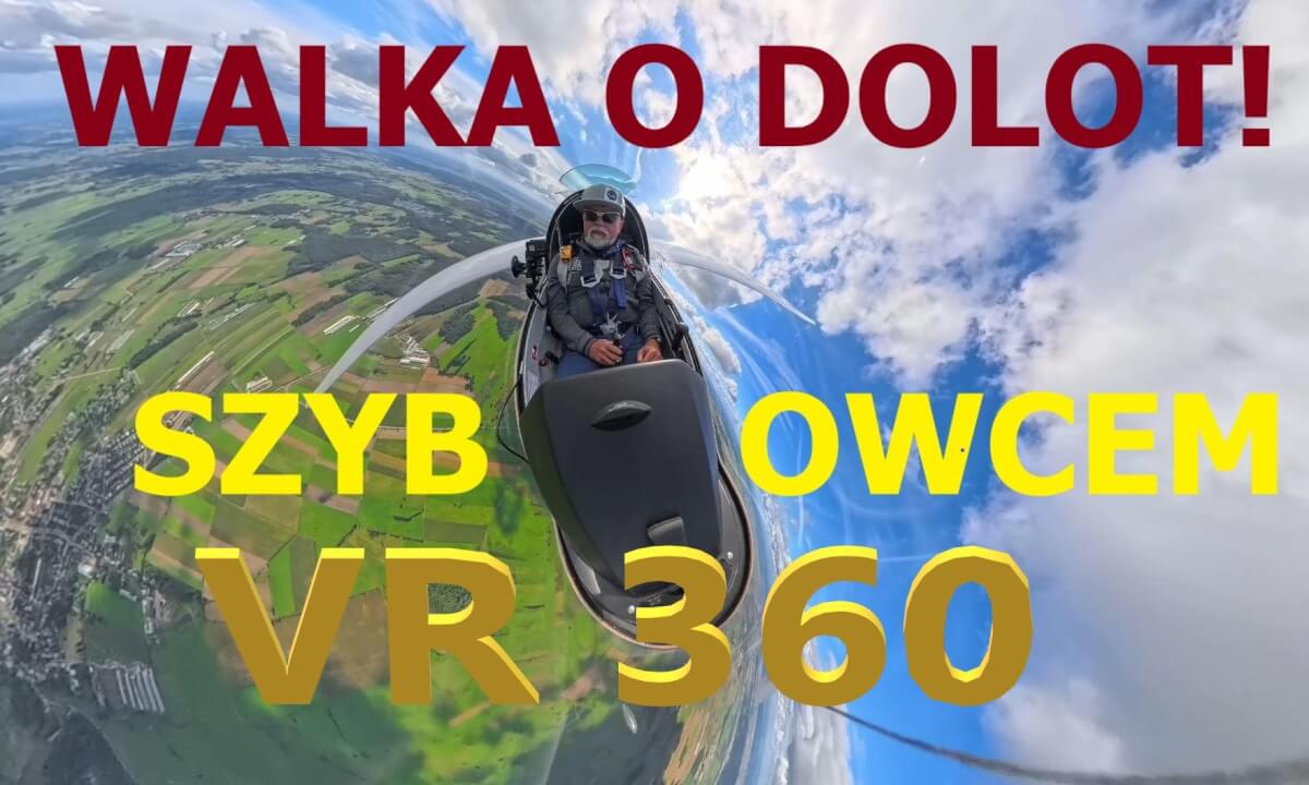 Low level flight on Glider - near outlanding condition.