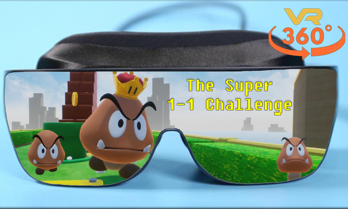 Super Mario FPS 360° [The Super 1-1 Challenge] | DeoVR