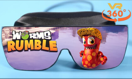 Worms Rumble 360° - VR360 - VR Video | DeoVR