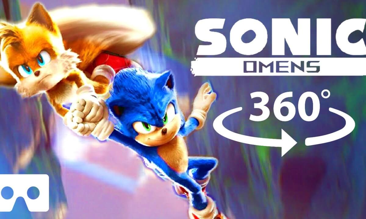 360° Sonic Game Movie in VR | Sonic Omens | DeoVR