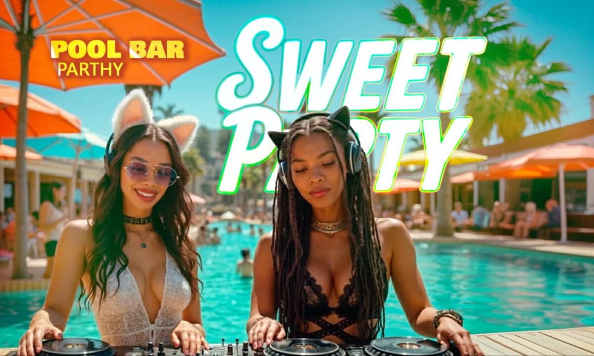 POOL PARTY | DJ GIRLS & BEATS | LIVE VIDEO | DeoVR