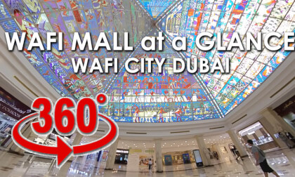 Dubai Walking Tour | Wafi Mall Dubai | 360 Video | DeoVR
