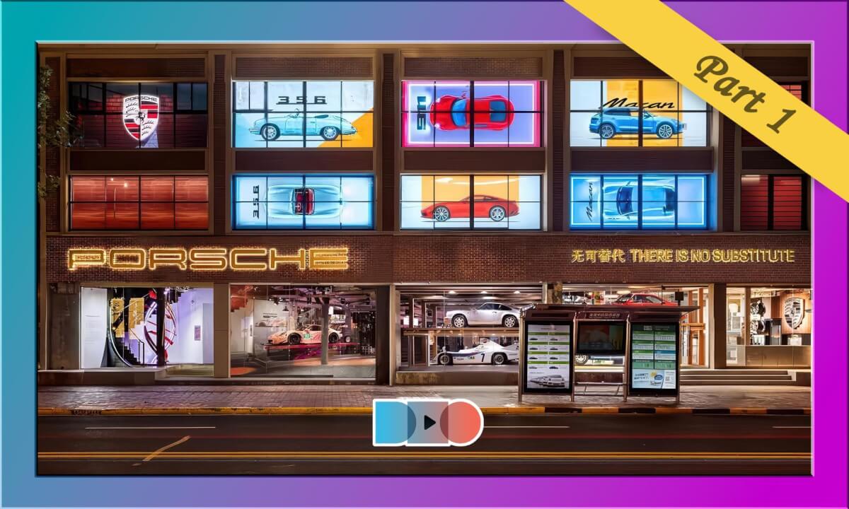 Asia's first Porsche Pop-Up Experience Shanghai Part 1