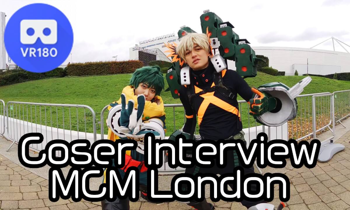 My hero academia cosplayer interview | DeoVR
