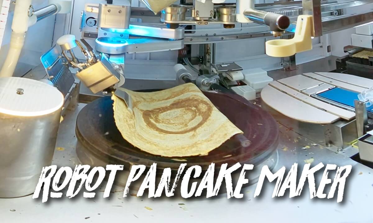 Robot Pancake Maker - Shanghai Global Food Exhibition