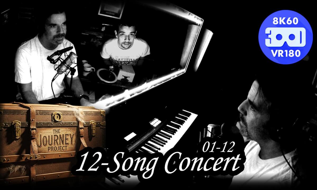 The Journey Project Concert 01 (12-Song Mix) | DeoVR