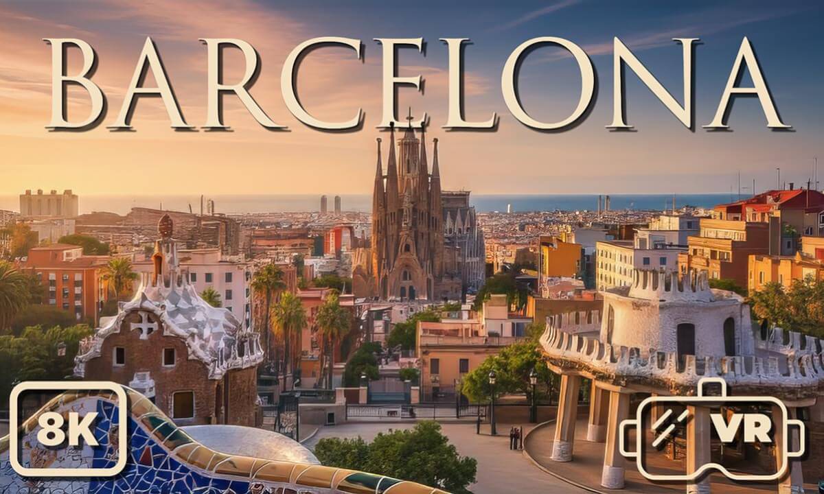 Guided Tour of Barcelona in 8K VR 180 – Walking Las Ramblas, Gaudí’s ...