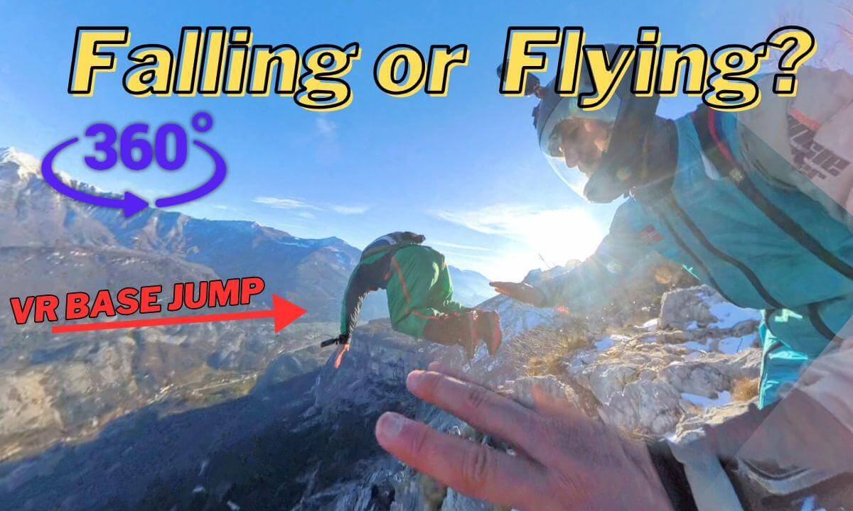 Experience the Legendary Brento Cliff | BASE Jump 360° FLIP