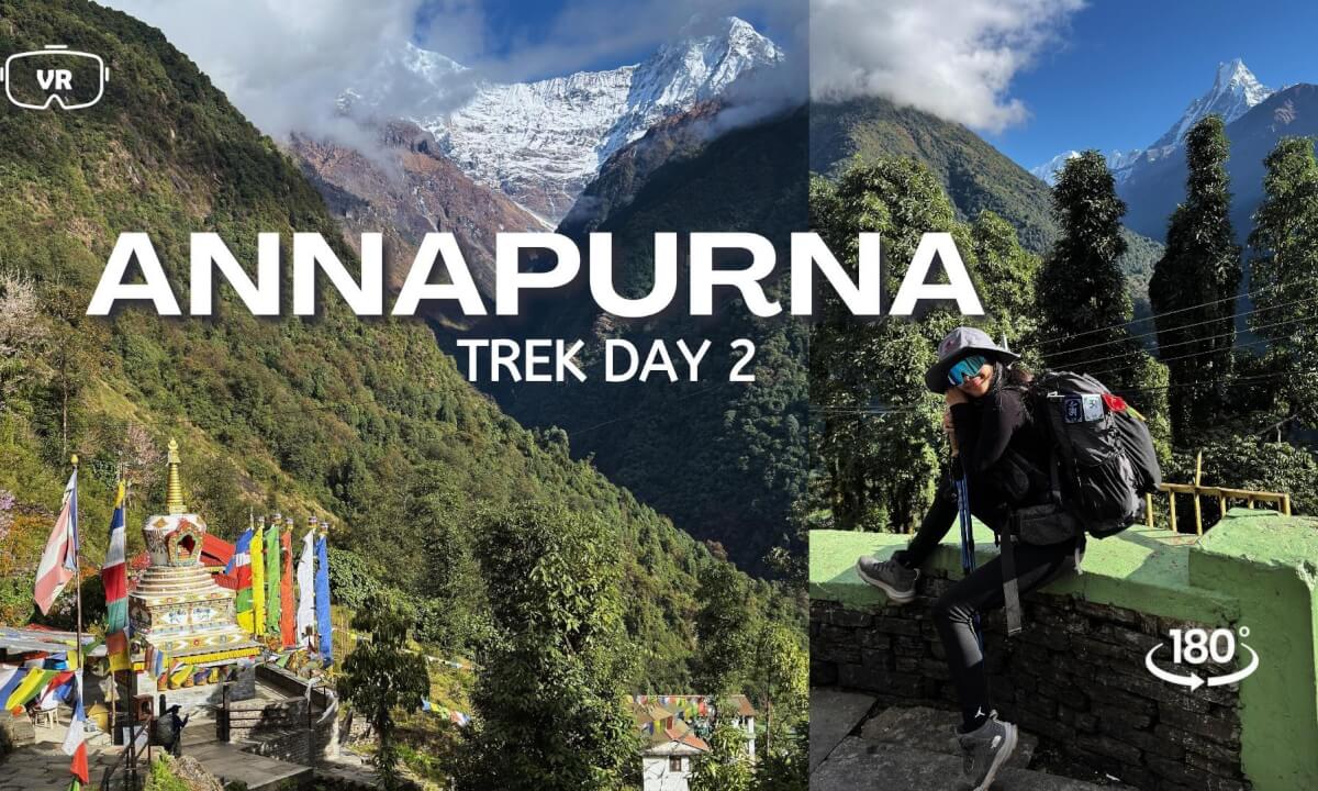 I Opened My Door And Saw THIS View – Annapurna In VR180 8K Day 2 ...