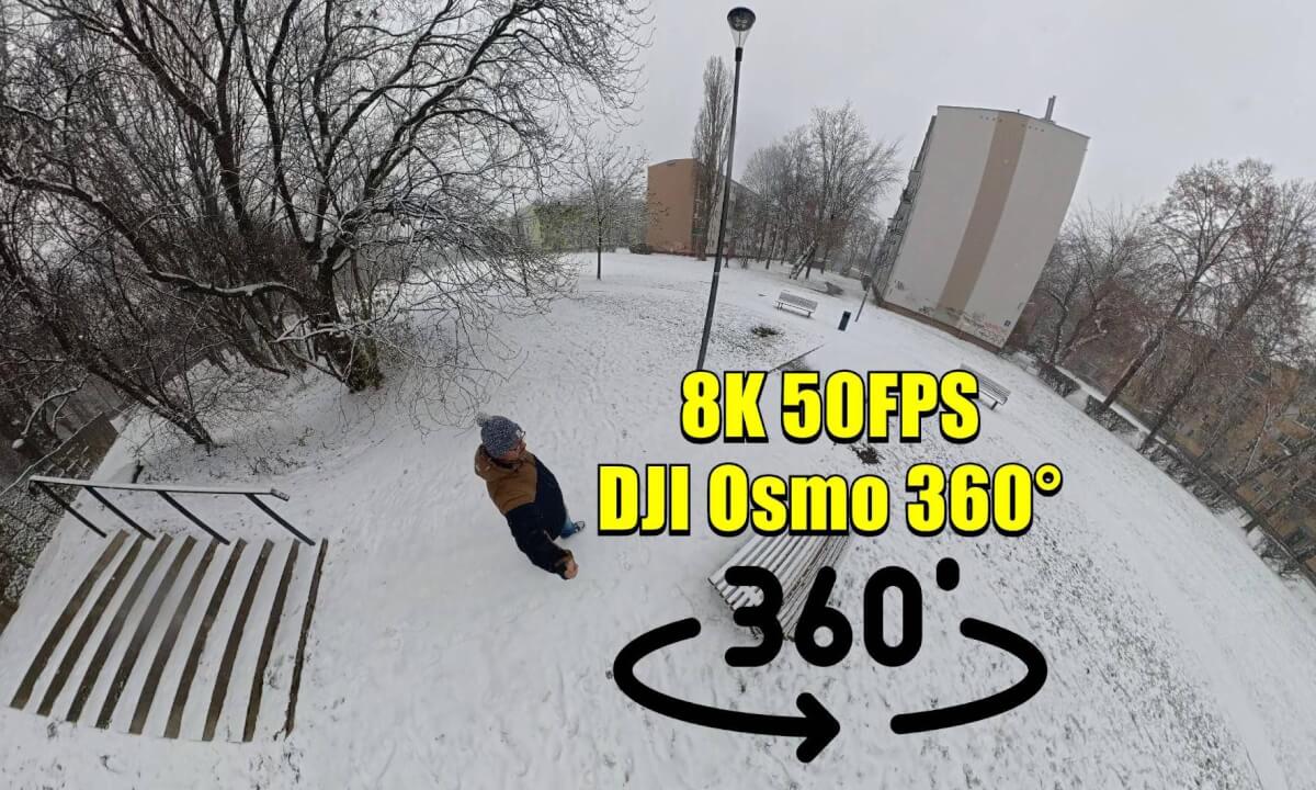 8K VR 50FPS: Snow Walk Part 2 ️ Reduta Wolska & Karaite Cemetery ...