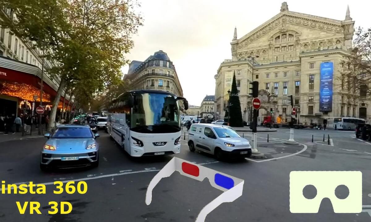 Insta360 X3 - VR 3D 360 - Half TopBottom 5.6K - minHirig
