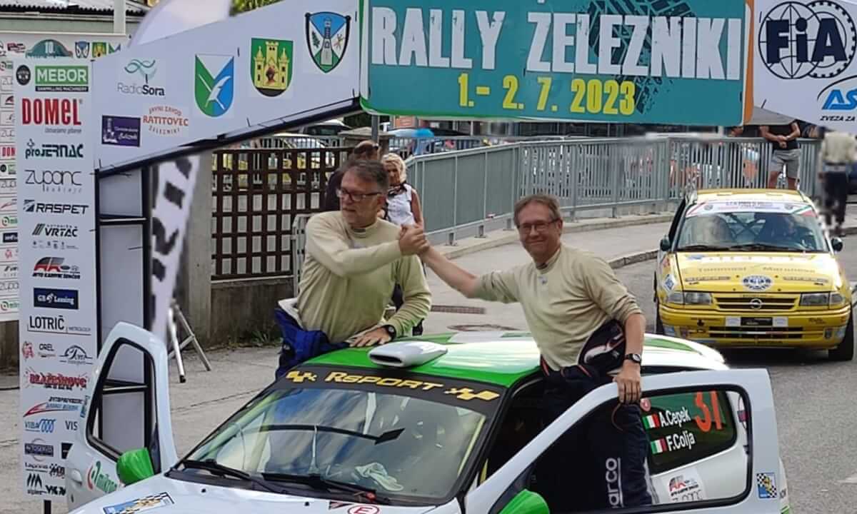 Rally Zelezniki - camera car Highlights - VR180 3D 4K