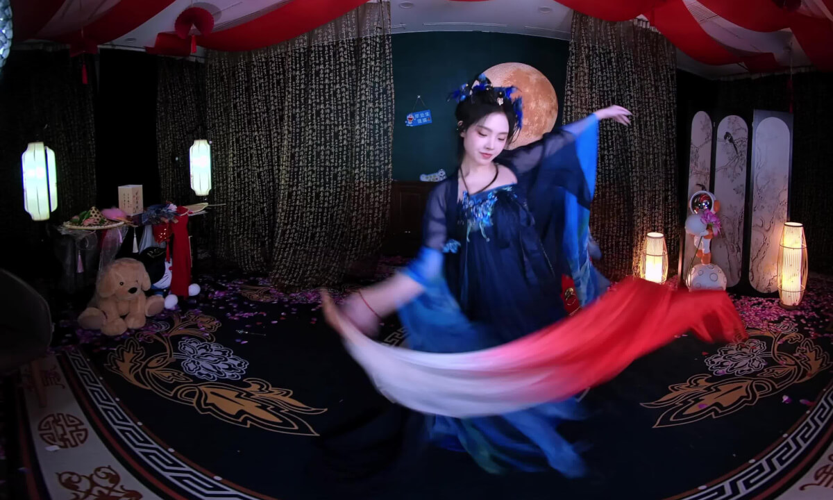 狸妖妖liyaoyao 20251106001 绝世舞姬 3D VR 180 8K | DeoVR