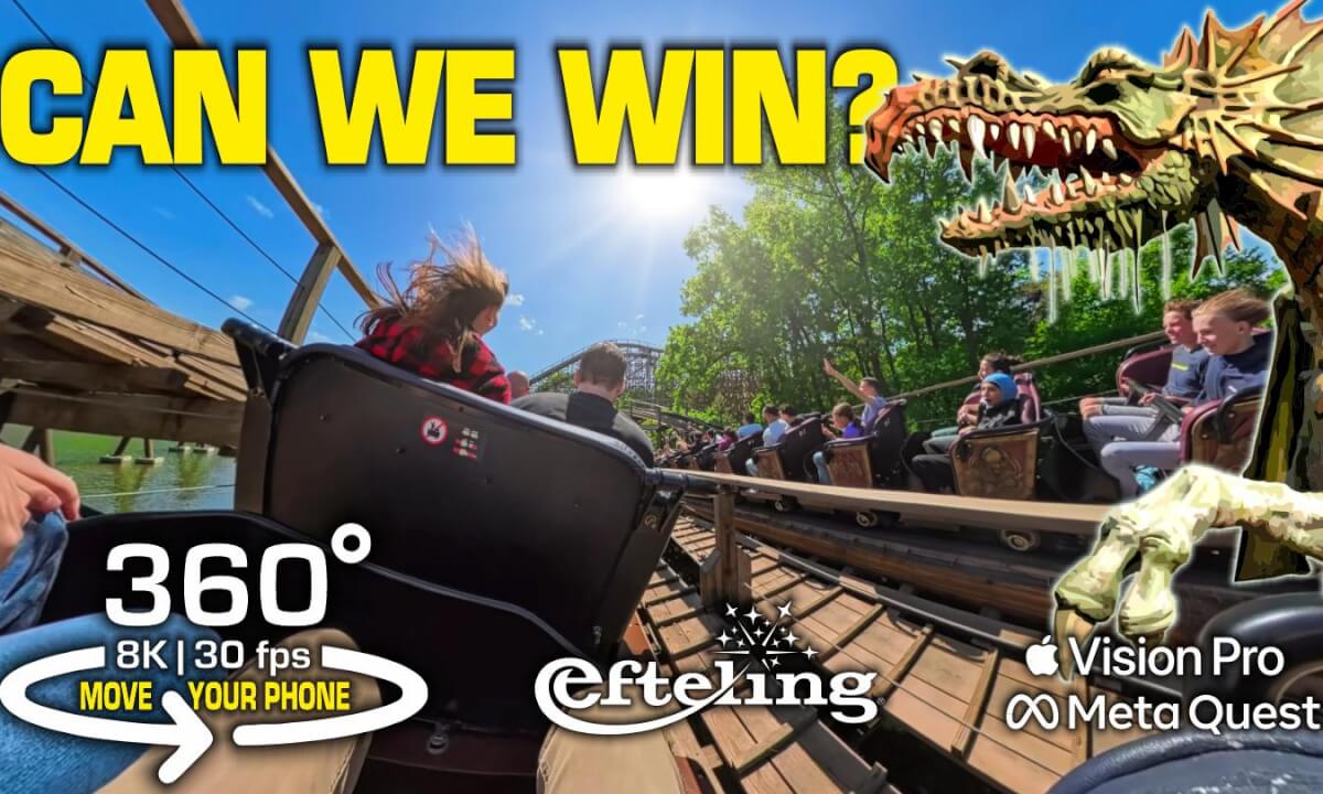 EPIC 360° RACE! 🐉 Joris en de Draak: World’s Craziest Duelling Roller ...