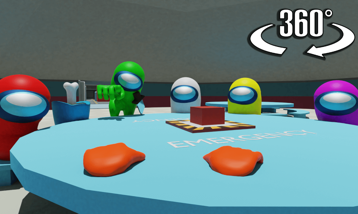 AMONG US 360° Video - Experience in VR | DeoVR