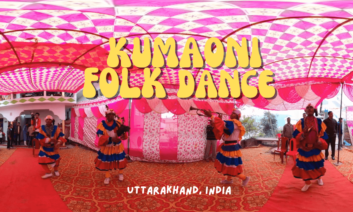 Kumaoni Folk (Chaliya) Dance | India | DeoVR