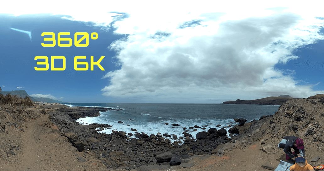 Gran Canaria Beaches 6K60F 360 3D | DeoVR
