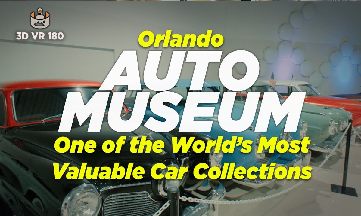 Inside a $100+ Million Car Collection in 8K 3D 180° VR | Orlando Auto ...