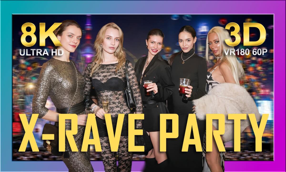 POV:Stranger Girl 2026 NYE RAVE PARTY | DeoVR